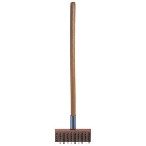 Sparta Broiler Master Grill Brush And Scraper With Handle, Metal Brist ...